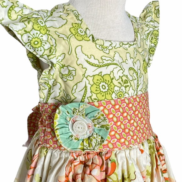 Moxie & Mabel | Dresses | Moxie Mabel Hopscotch Mixed Print Cotton ...